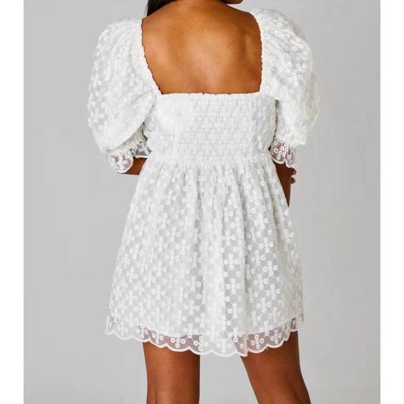 Buddy Love | Dresses | New Buddylove Colby Dress In Ivory Eyelet | Poshmark